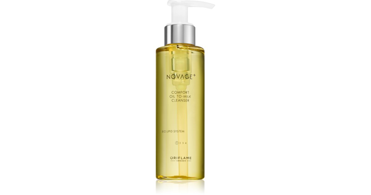 Oriflame NovAge Plus Comfort Cleansing Oil for oily and combination ...