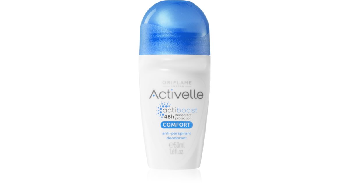 Oriflame Activelle Comfort rutulinis antiperspirantas 48 val. | notino.lt