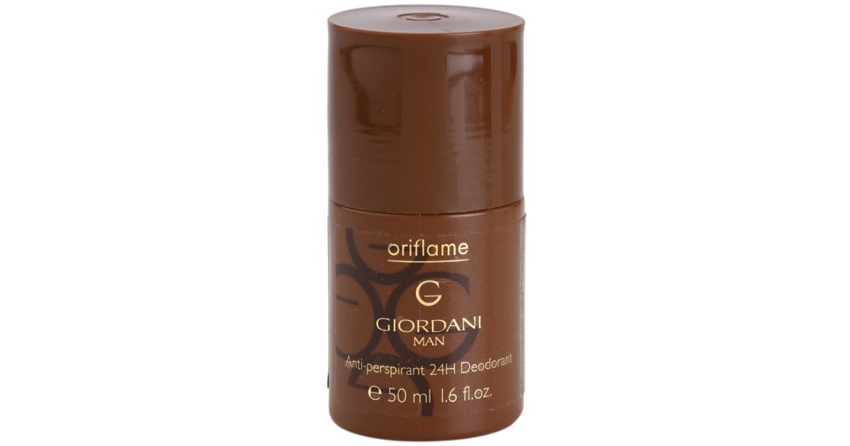 Oriflame Giordani Man Deodorant Roll-on for Men 50 ml | notino.co.uk