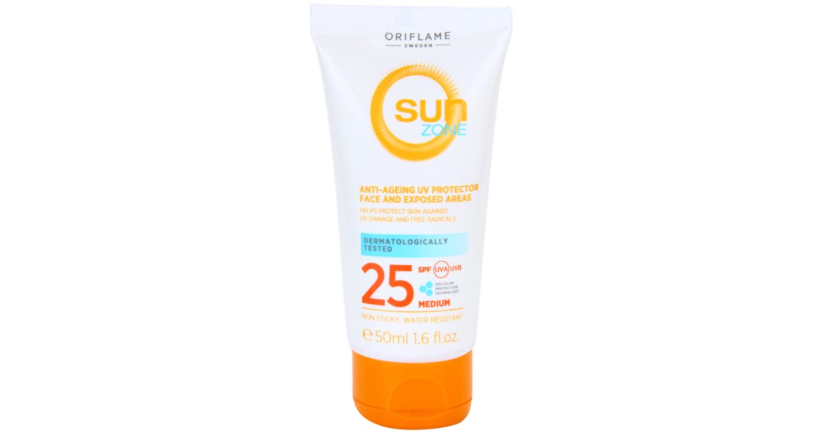 Oriflame Sun Zone creme solar facial SPF 25 | notino.pt