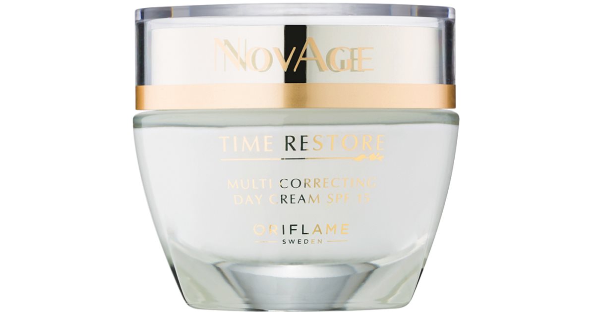 Oriflame Novage Time Restore Multi Correcting Day Cream SPF 15 | notino ...