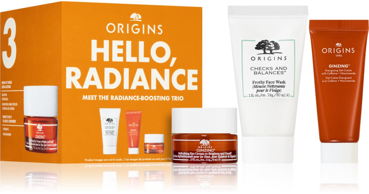 Origins Hello, Radiance Set coffret cadeau | notino.fr