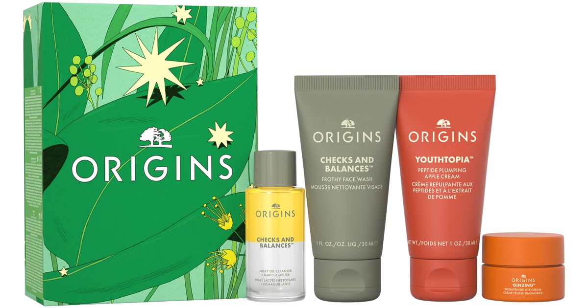 Origins Holiday Cleanse & Glow Essentials gift set | notino.co.uk