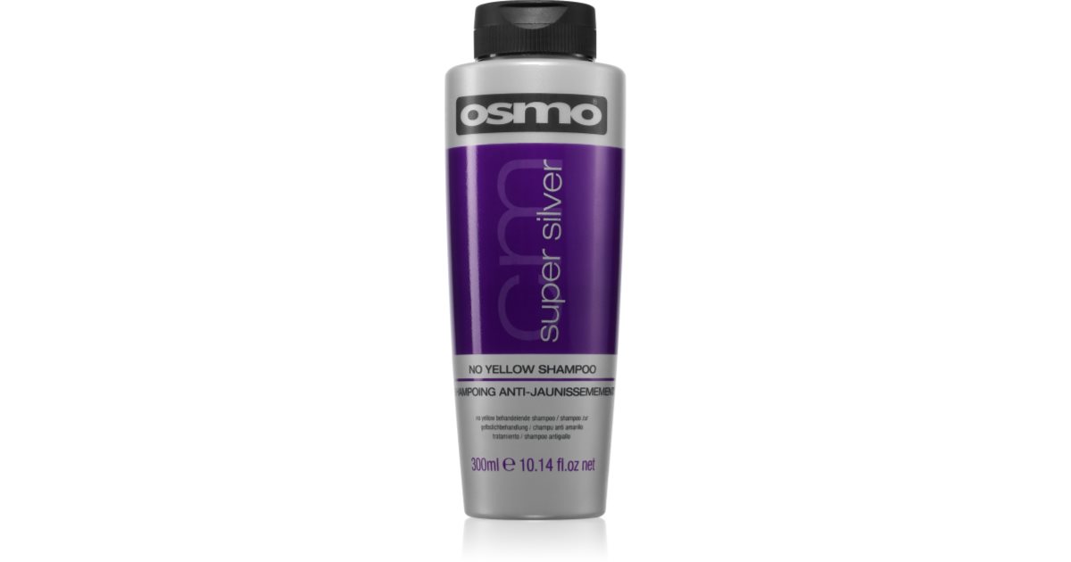 Osmo Super Silver zilvershampoo neutraliseert gele Tinten | notino.nl