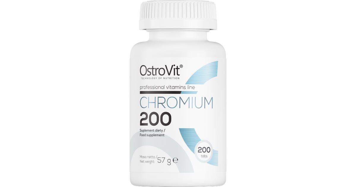 OstroVit Chrom 200 mg tabletki do wsparcia metabolizmu
