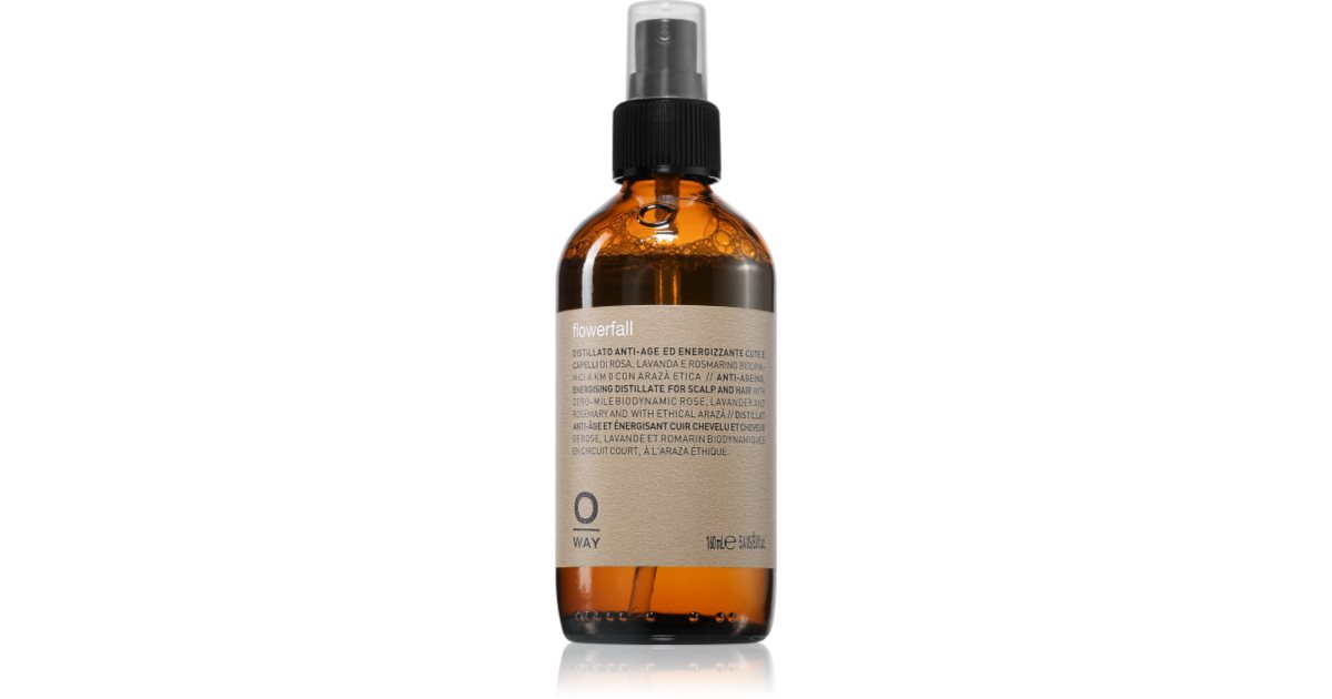 Oway botanical flowerfall energising toner for hair and scalp | notino ...