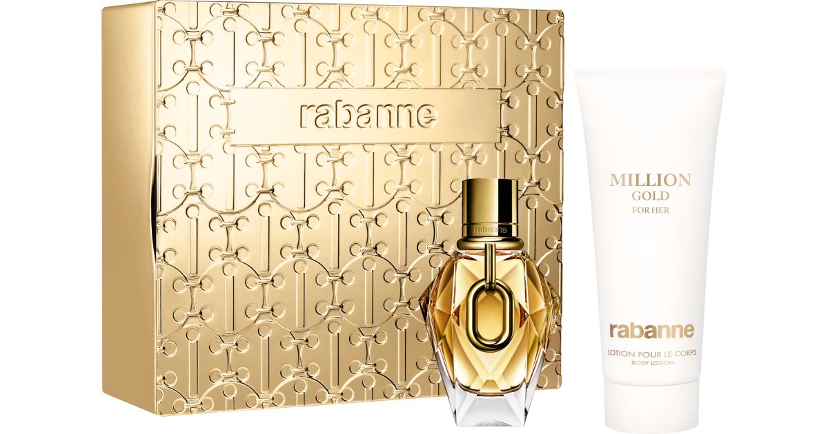 Rabanne Million Gold For Her dárková sada pro ženy | notino.cz