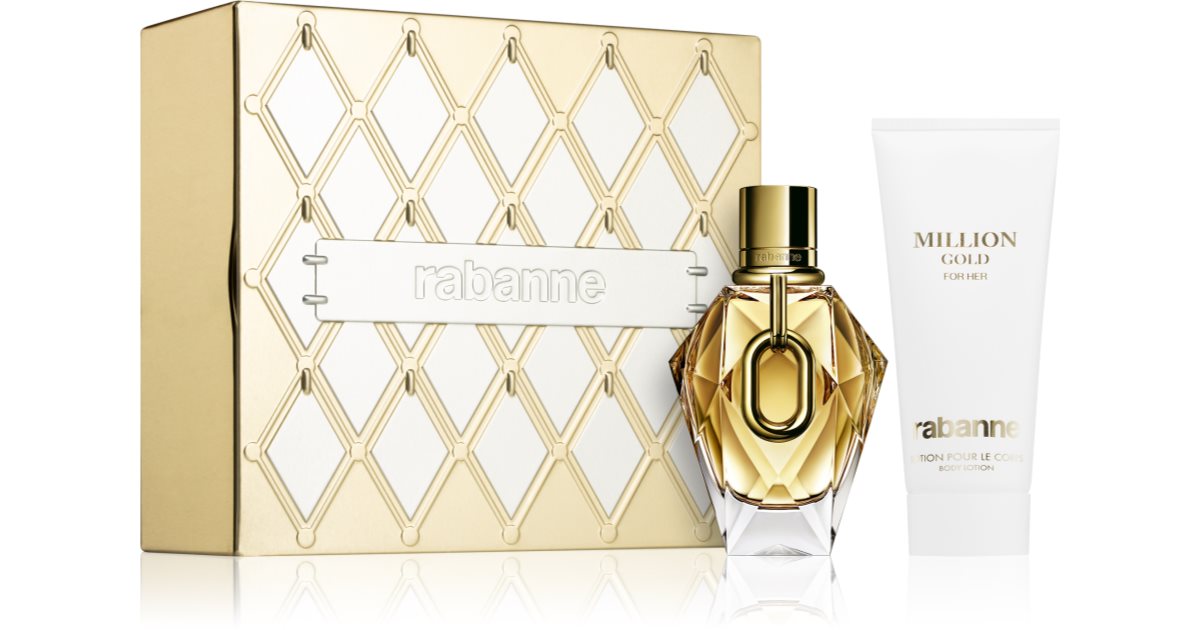 Rabanne Million Gold For Her coffret cadeau pour femme | notino.fr
