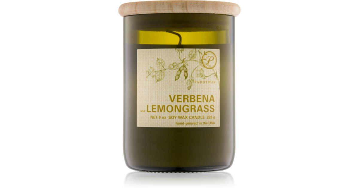 Paddywax Eco Green Verbena & Lemongrass scented candle | notino.ie