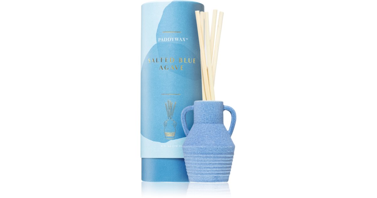 Paddywax Santorini Salted Blue Agave aroma diffuser with refill ...