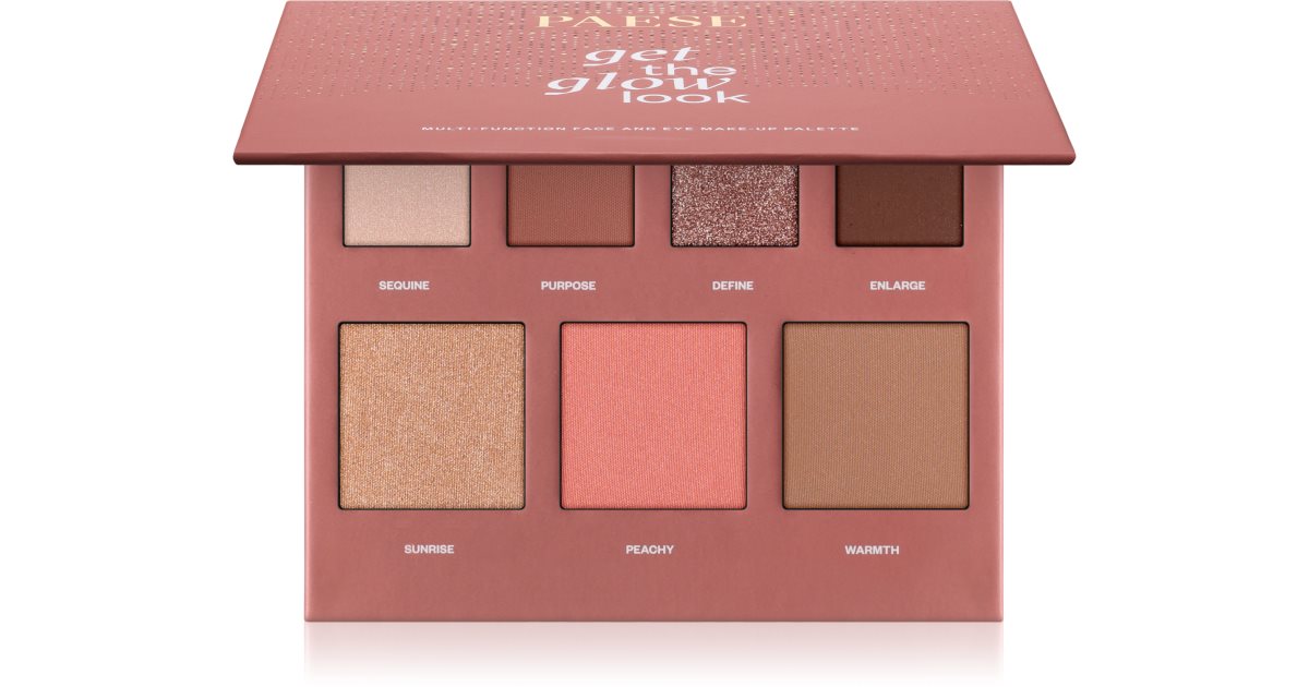 Paese Get The Glow Look Face And Eye Make-up Palette Multifunctional ...