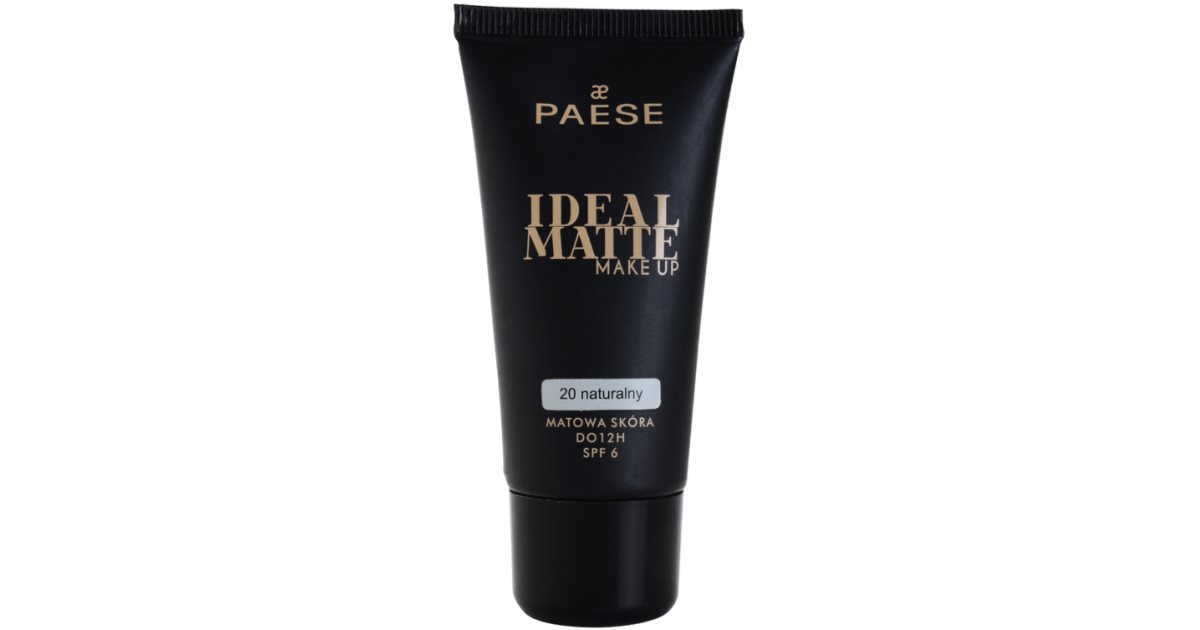 Paese Ideal Matte podkład w płynie SPF 6