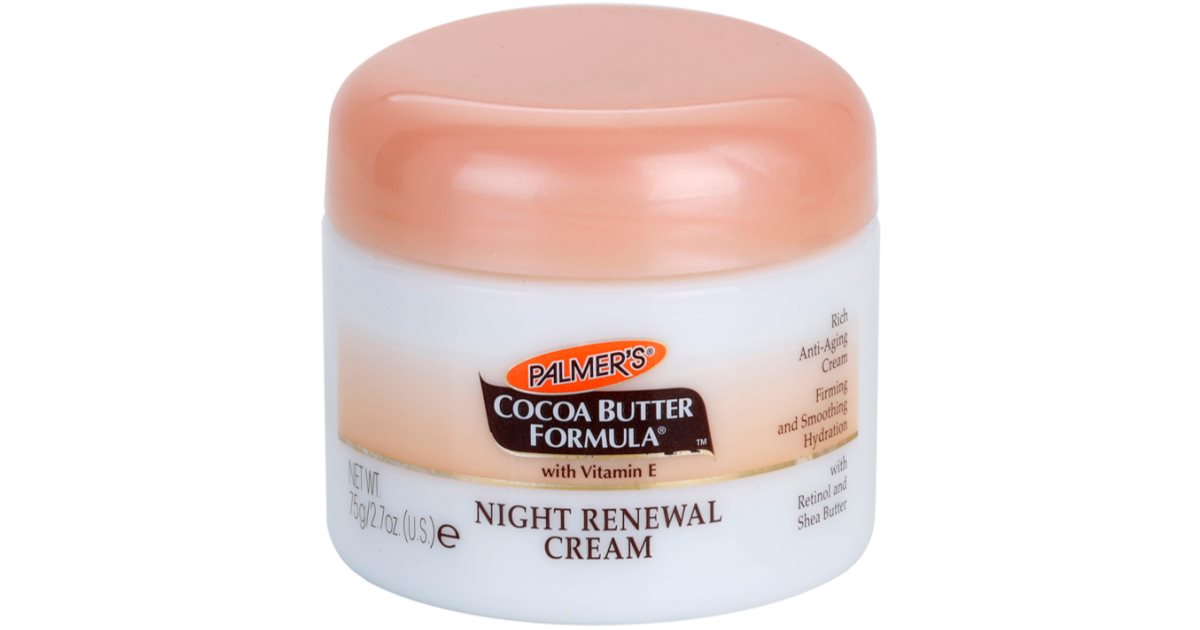 Palmer’s Face & Lip Cocoa Butter Formula Anti - Aging Night Cream with ...