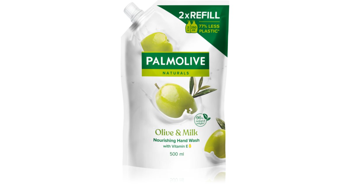 Palmolive Naturals Ultra Moisturising savon liquide mains recharge ...