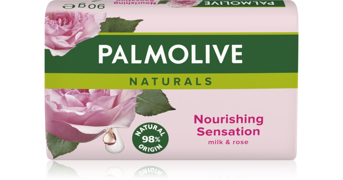 Palmolive Naturals Milk & Rose bar soap with rose fragrance | notino.co.uk