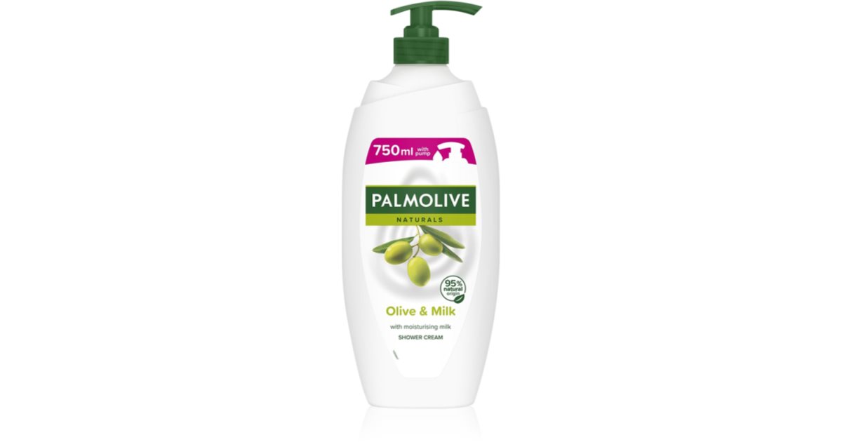 Palmolive Naturals Olive bath and shower cream gel with olive extract ...