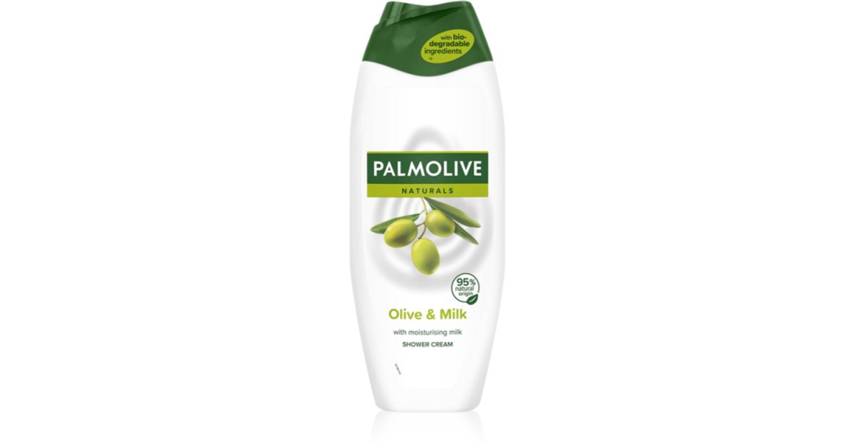 Palmolive Naturals Olive bath and shower cream gel with olive extract ...