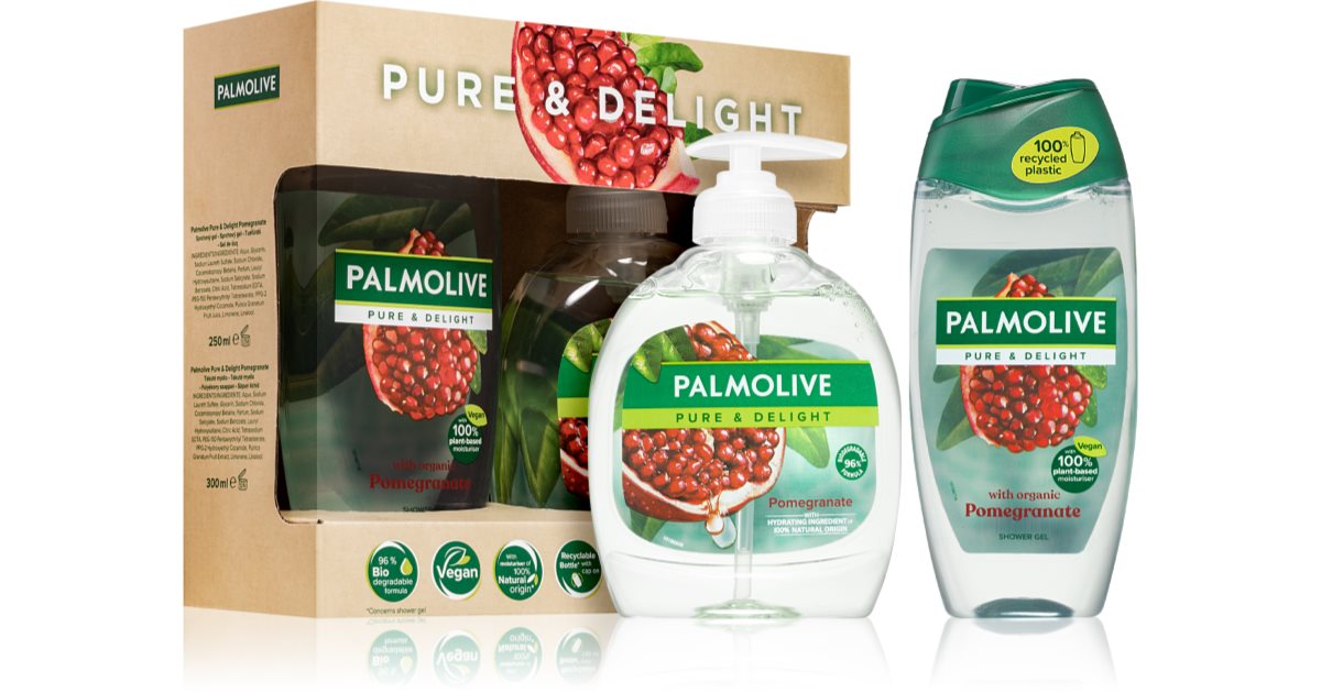 Palmolive Pure & Delight Pomegranate Gift Set for Women | notino.ie