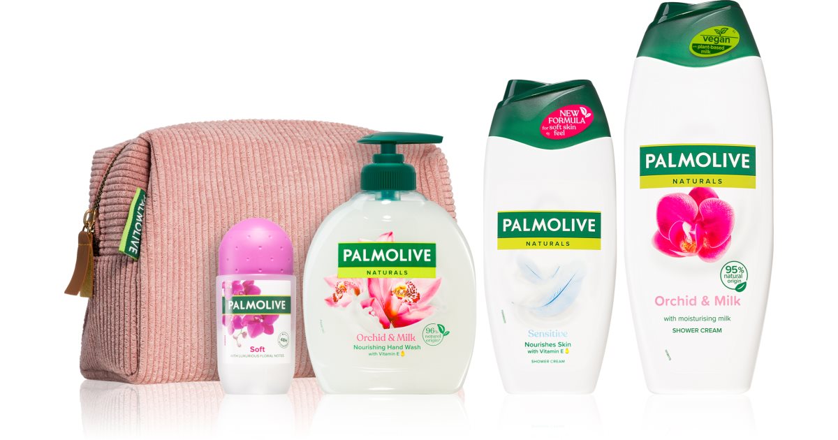 Palmolive Naturals Orchid Bag gift set for women | notino.co.uk