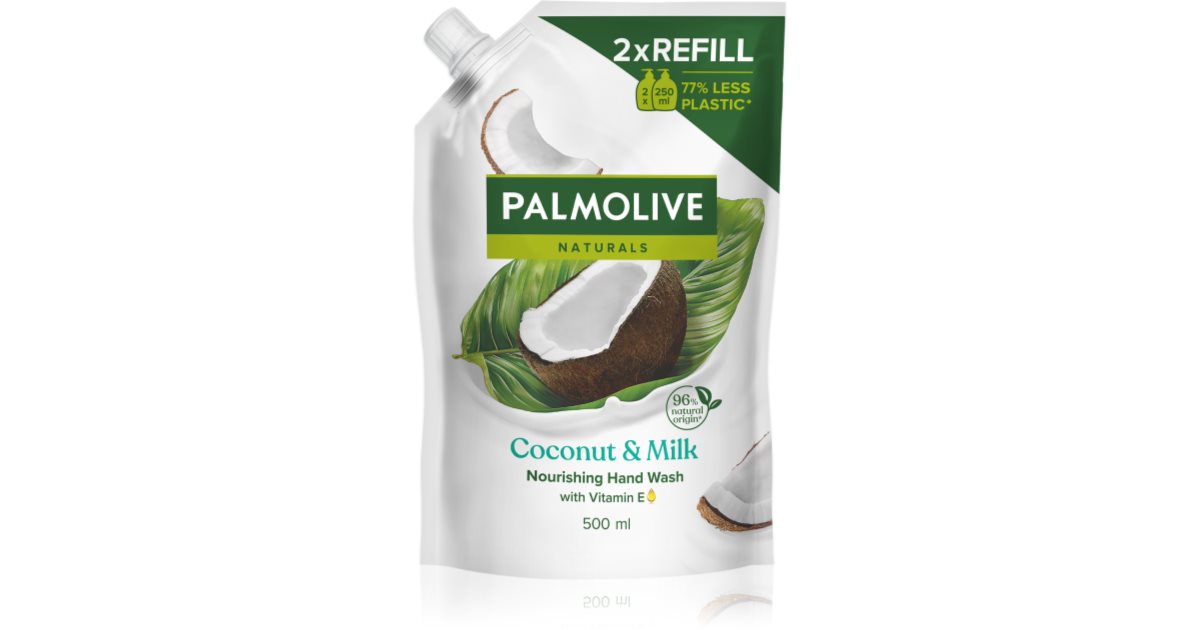 Palmolive Naturals Coconut & Milk liquid hand soap refill | notino.co.uk