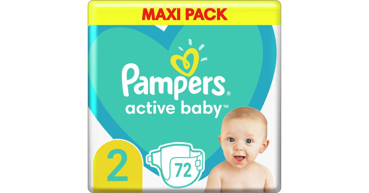 Pampers Active Baby Size 2 scutece de unică folosință | Notino.ro