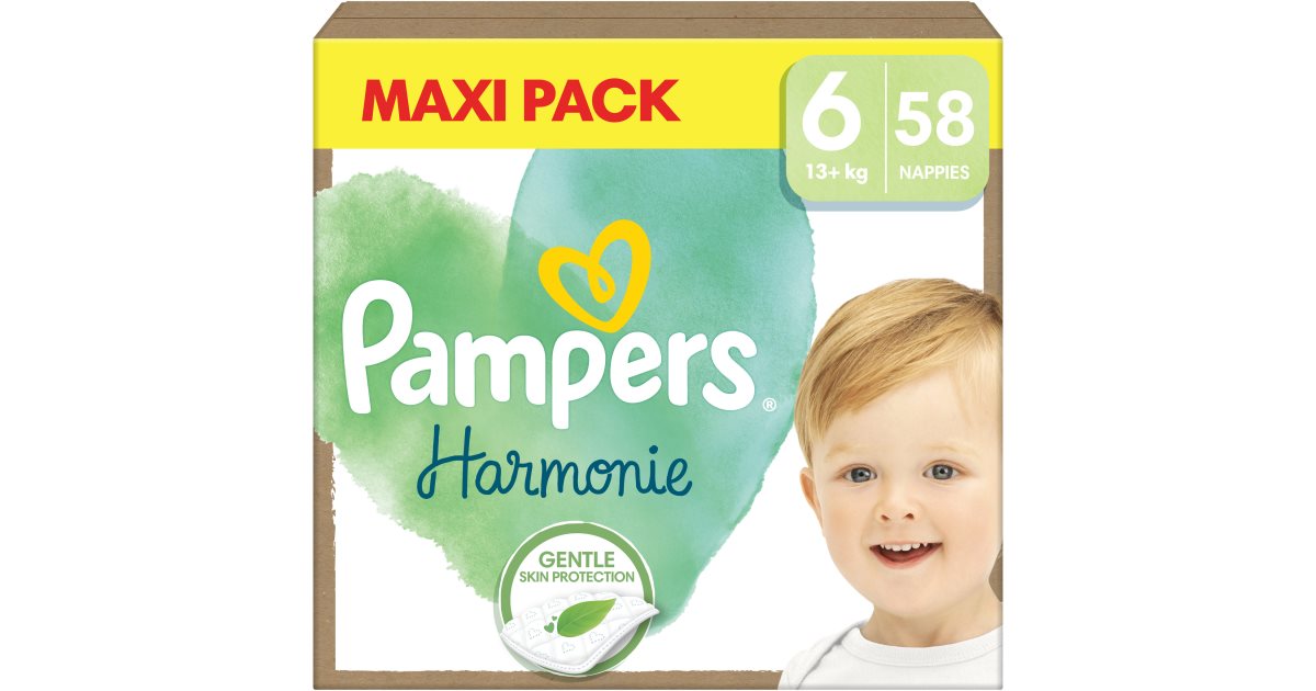 Pampers Harmonie Size 6 disposable nappies | notino.co.uk