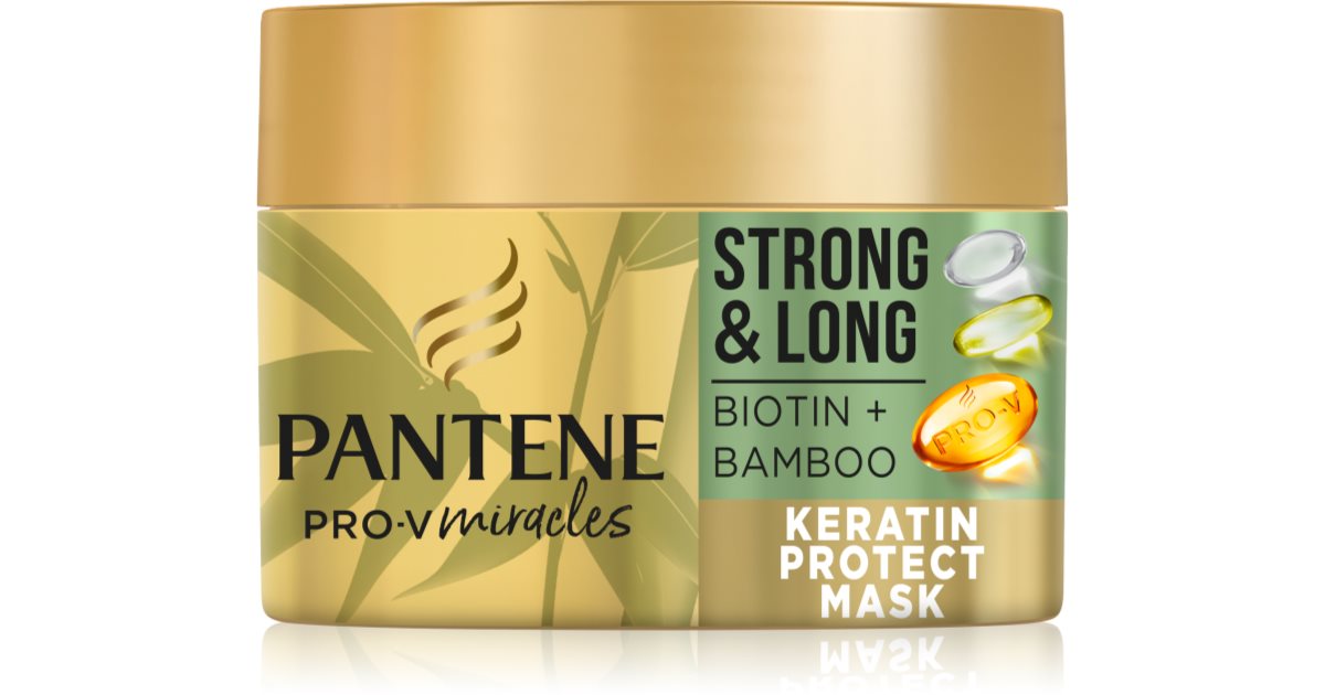 Pantene Pro-V Miracles Strong&Long restoring mask against hair loss ...