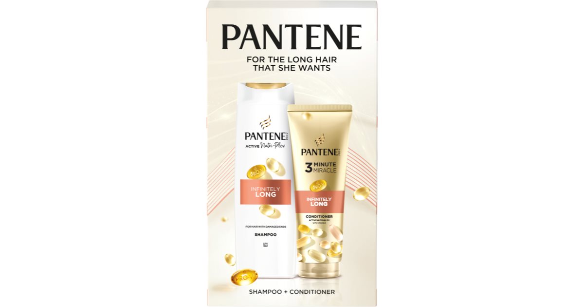 Pantene For Infinitely Long Hair Set gift set for long hair | notino.co.uk