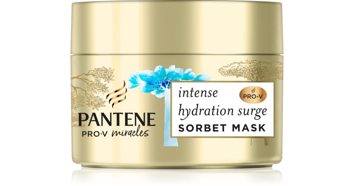 Pantene Pro-V Miracles Hydra Glow mascarilla hidratante y nutritiva intensiva para cabello seco ...