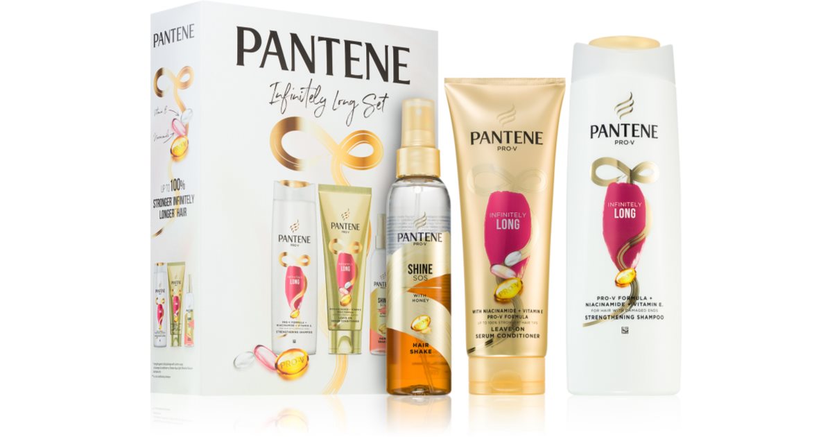 Pantene Pro-V Infinitely Long Set lahjasetti (hiuksiin) naisille | notino.fi
