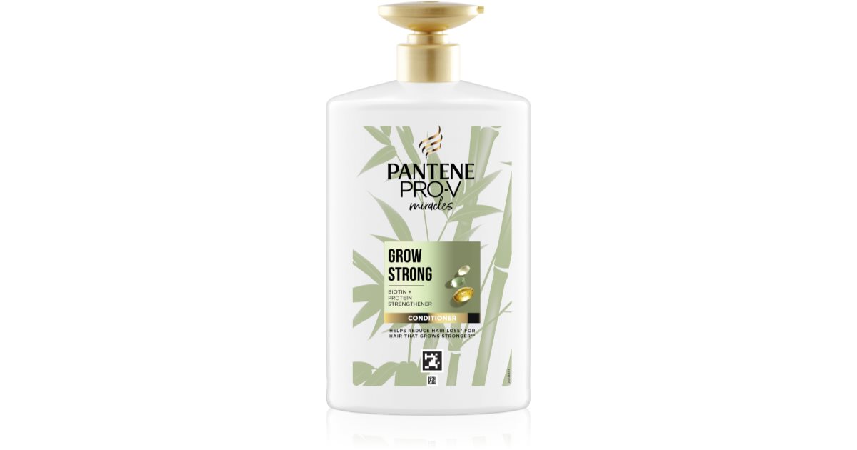 Pantene Pro-V Miracles Grow Strong Conditioner für trockene und beschädigte Haare mit Neigung ...