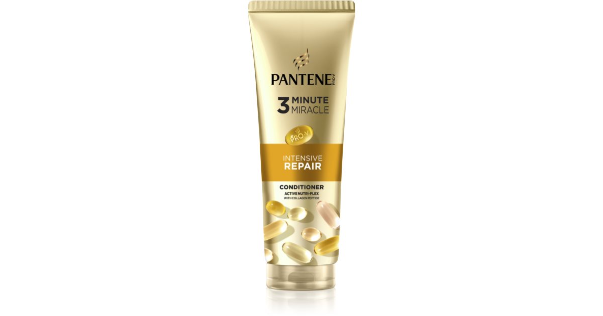 Pantene 3 Minute Miracle Intensive Repair Conditioner for dry and ...