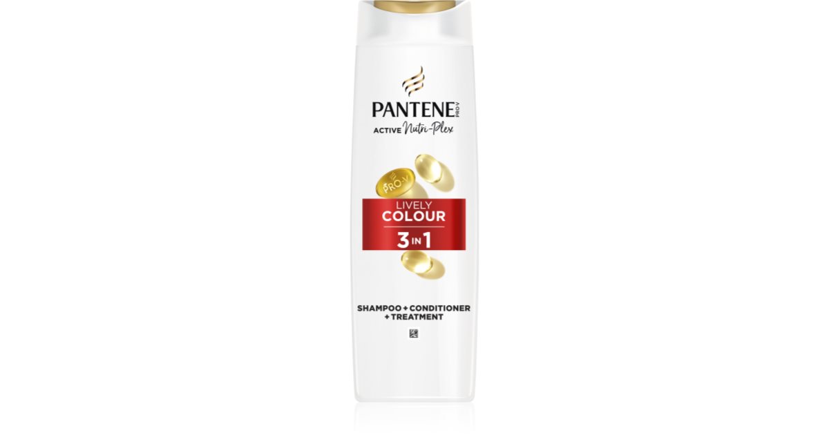 Pantene Pro-V Active Nutri Plex Lively Colour šampon 3v1 | notino.si
