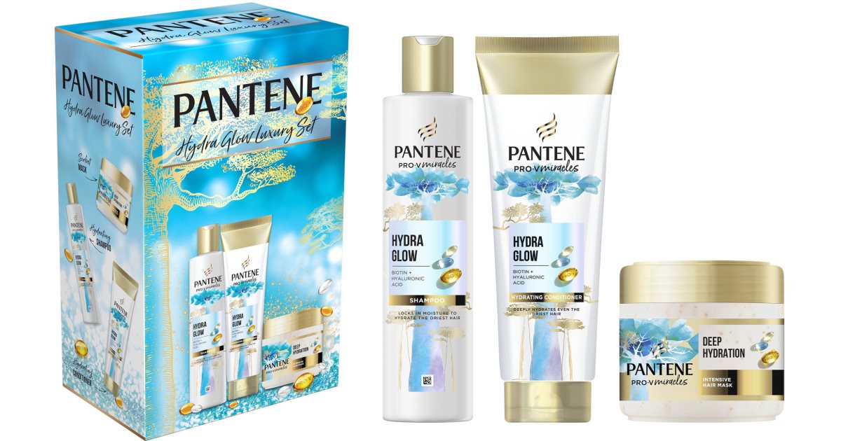 Pantene Pro-V Miracles Hydra Glow Luxury Set lahjasetti naisille | notino.fi