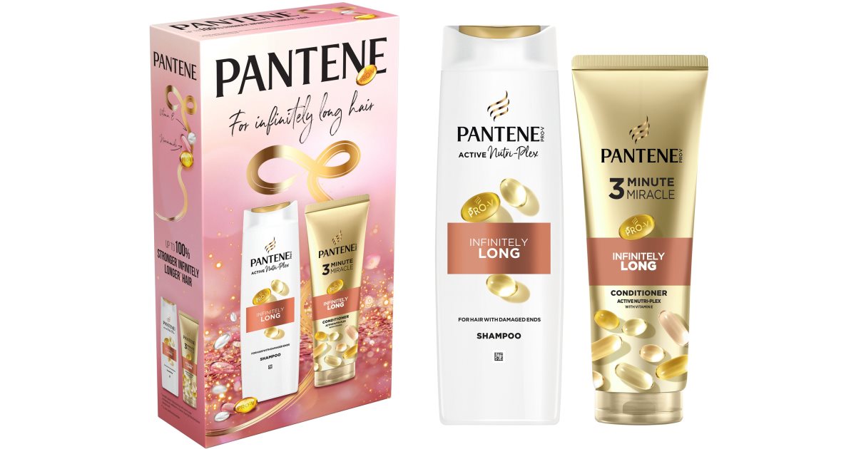 Pantene For Infinitely Long Hair Set coffret cadeau pour femme | notino.fr