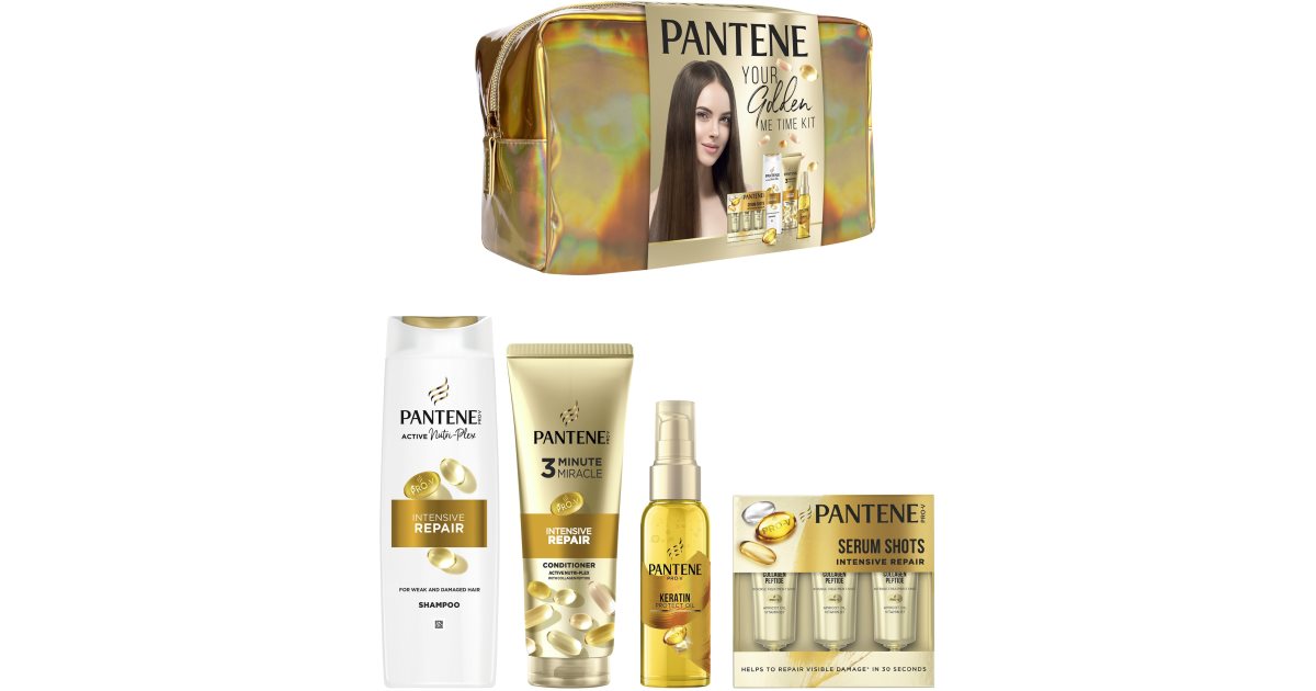 Pantene Golden Me Time Kit coffret cadeau pour femme | notino.fr
