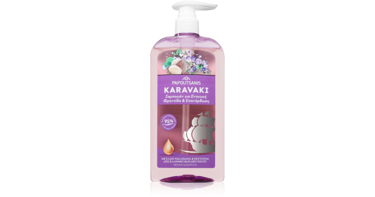 PAPOUTSANIS Karavaki Care & Repair Shampoo für das Haar | Notino