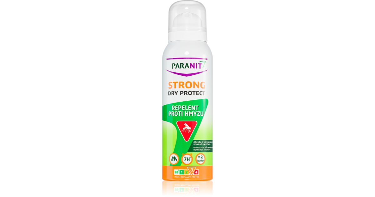 Paranit Strong Dry protect repellent against mosquitos and ticks ...