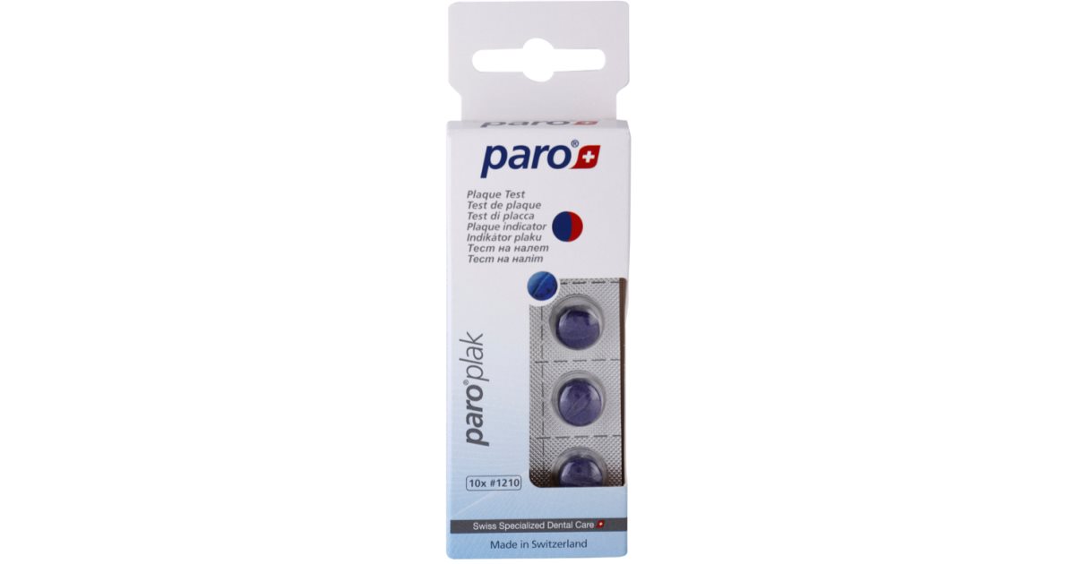 Paro Plak Plaque Test Tablets | notino.co.uk