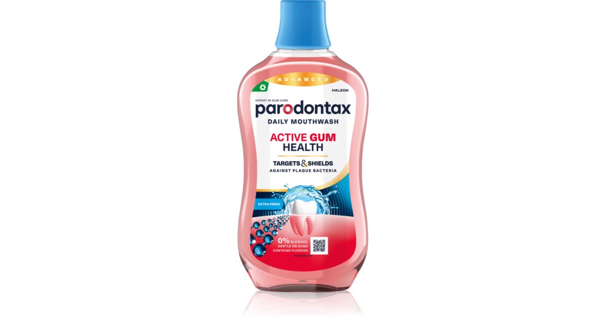 Parodontax Daily Gum Care Extra Fresh apă de gură pentru dinti sanatosi ...