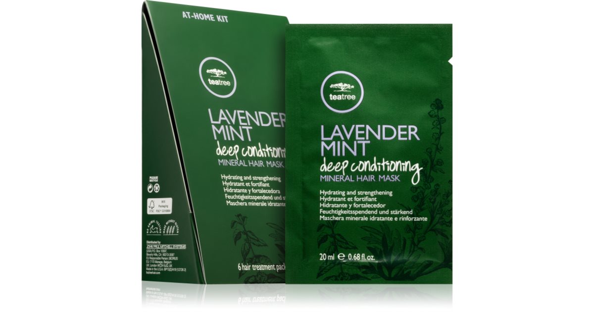 Paul Mitchell Tea Tree Lavender Mint Hydrating Mask for all hair types ...