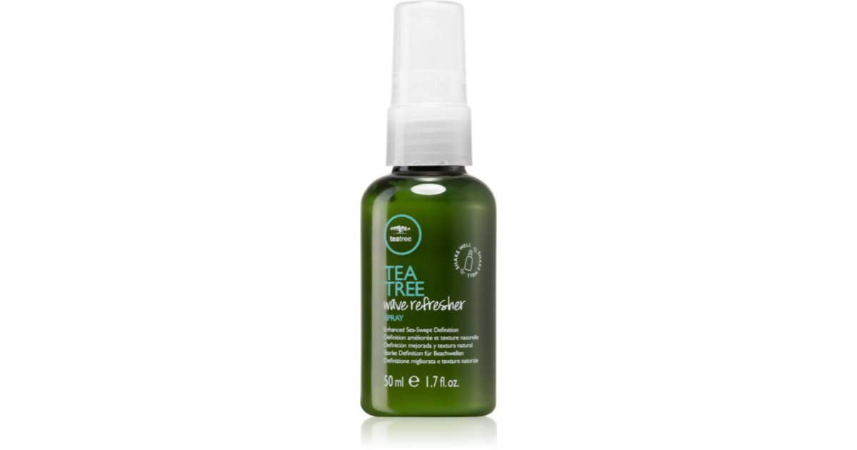 Paul Mitchell Tea Tree Wave Refresher refreshing spray for wavy and ...