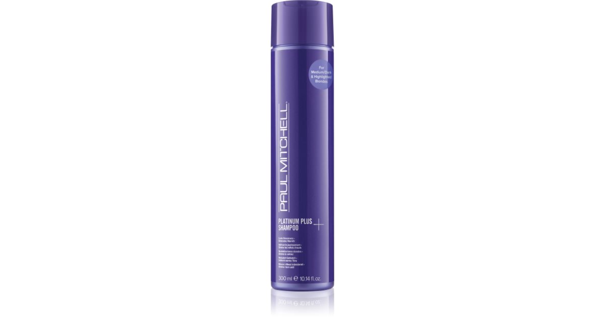 Paul Mitchell Platinum Plus Shampoo šampón pre blond a šedivé vlasy | notino.sk