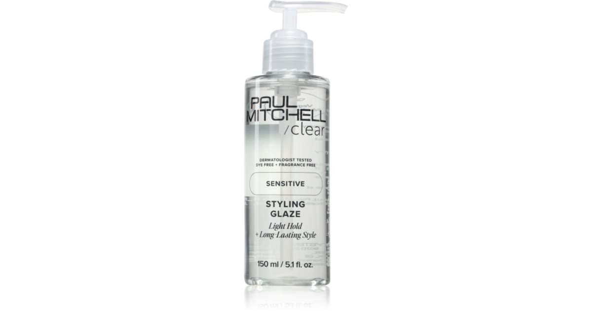 Paul Mitchell Clear Styling Glaze Setting Gel for hold and shape ...