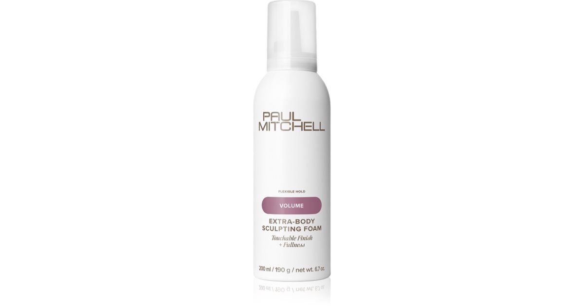 Paul Mitchell Volume Extra-Body Sculpting Foam styling foam for volume ...