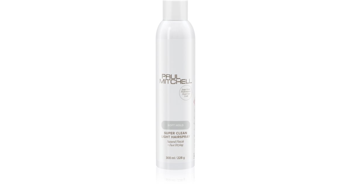Paul Mitchell Soft Hold Super Clean Light Hairspray лак для волосся для ...