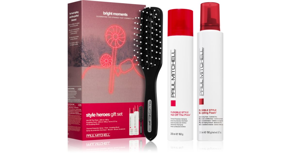 Paul Mitchell Style Heroes Trio dárková sada (pro snadné rozčesání ...