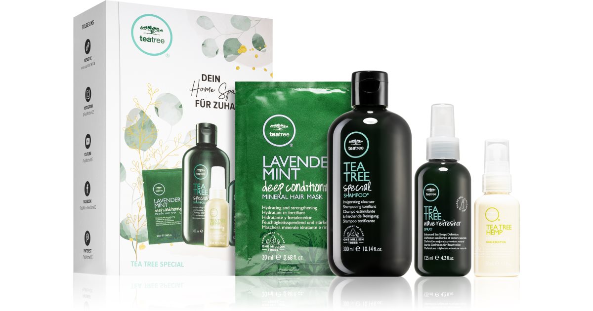Paul Mitchell Tea Tree Set (für welliges und lockiges Haar)