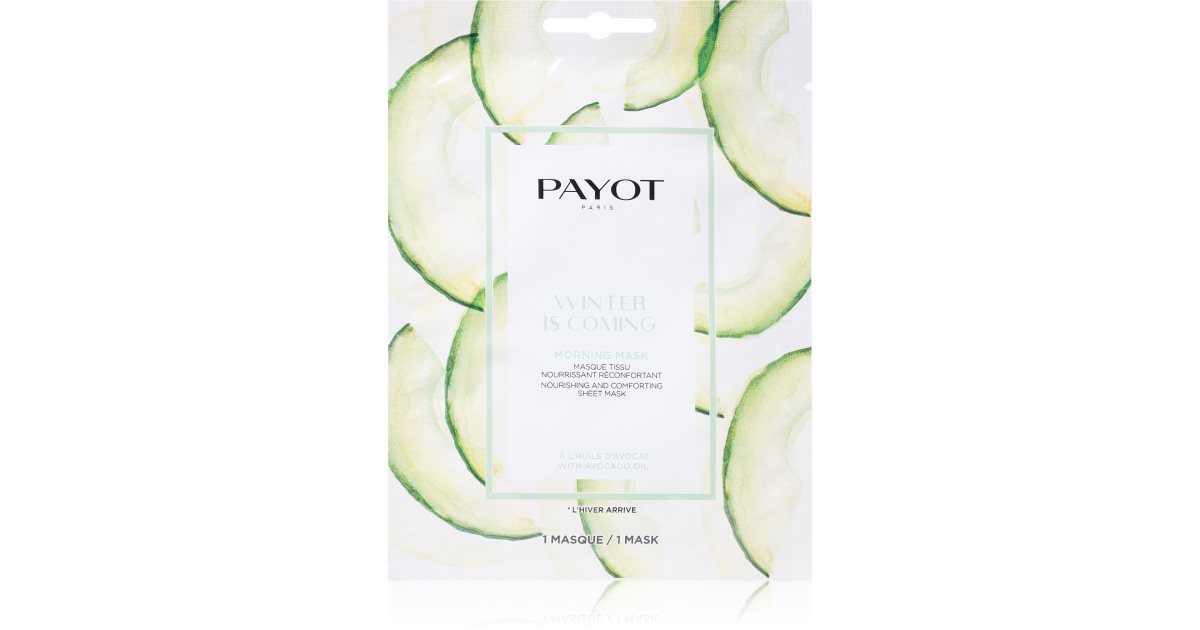 Payot Morning Mask Winter is Coming masque nourrissant en tissu | notino.fr