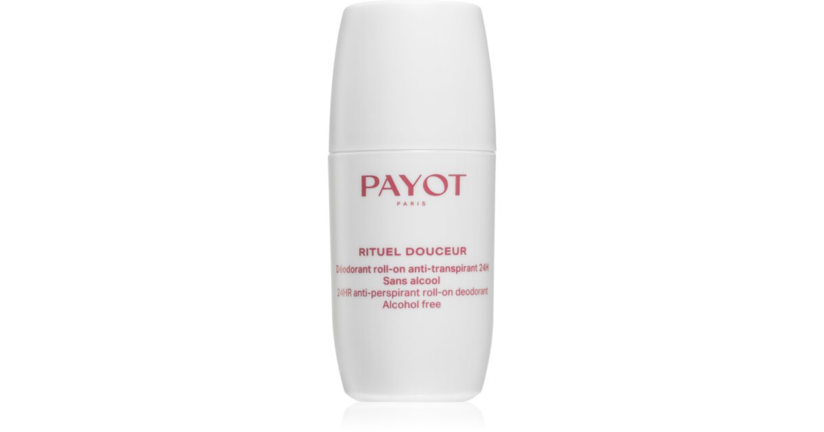 Payot Rituel Douceur Déodorant Roll-on Fraîcheur 24H Sans Alcool ...